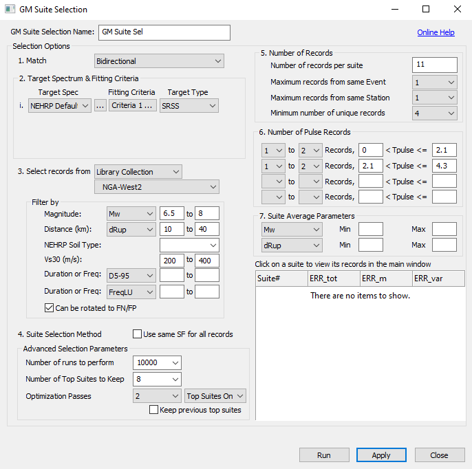 QuakeManager - Software for Ground Motion Selection, Spectral Matching, Management and ...